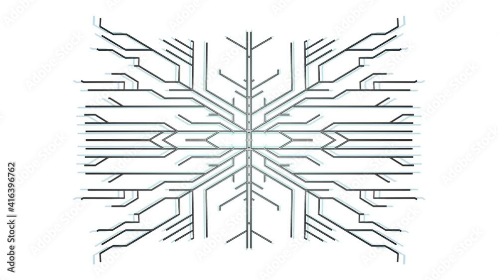 4k abstract black wireframe on white bg branches of calculations. Ai ...