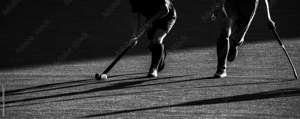 Hockey Black And White Photography