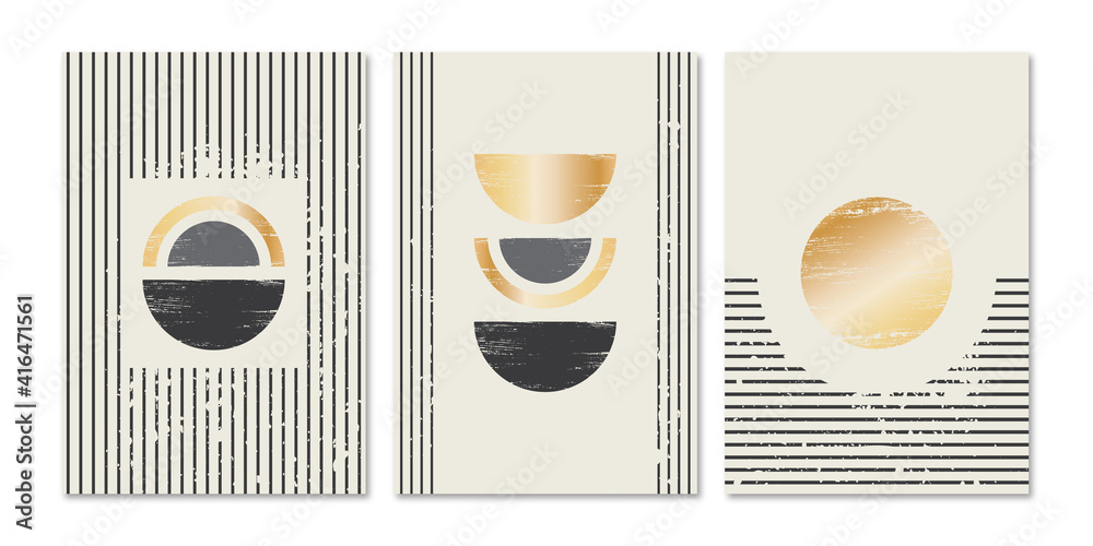 Semi Abstract Circle S Design