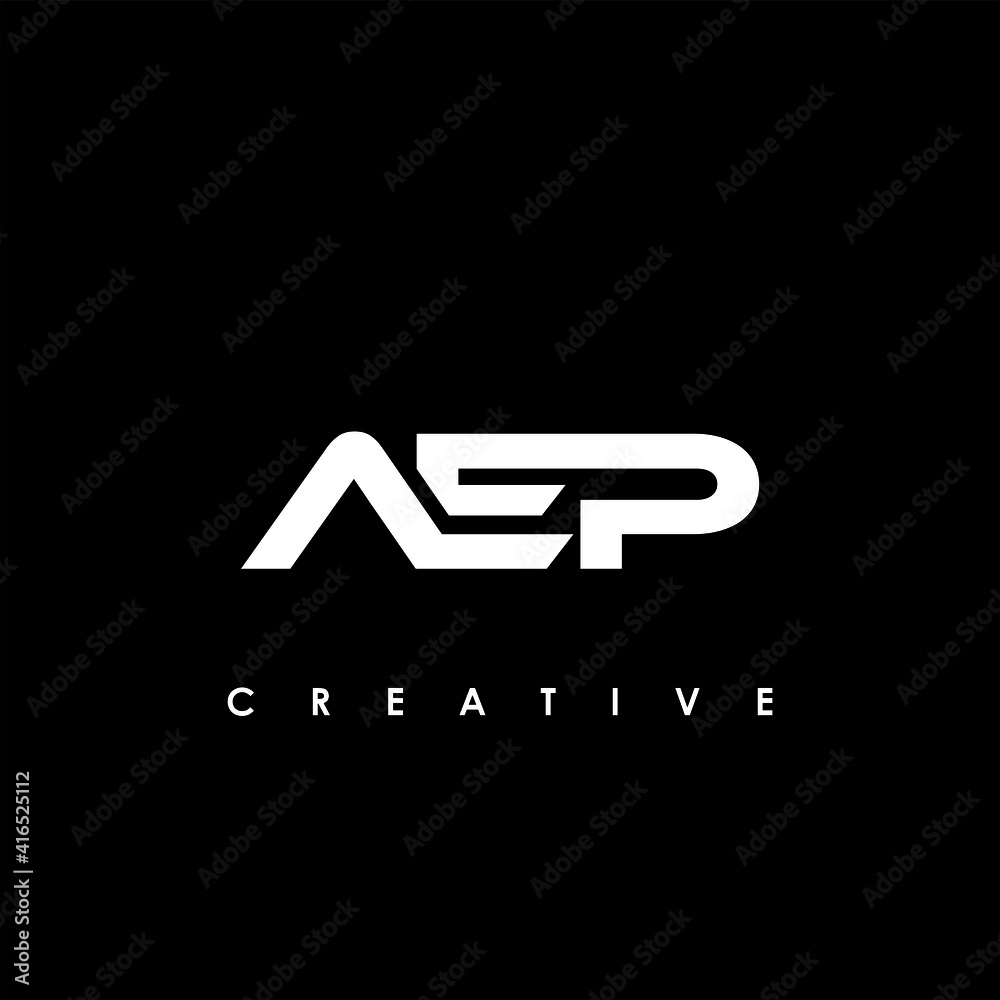 AEP Letter Initial Logo Design Template Vector Illustration Stock ...