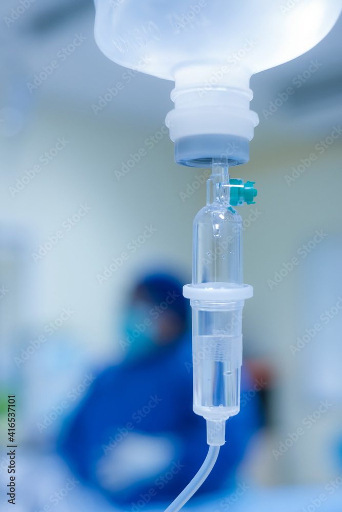 Set vitamin iv fluid intravenous drop saline drip hospital room Medical ...