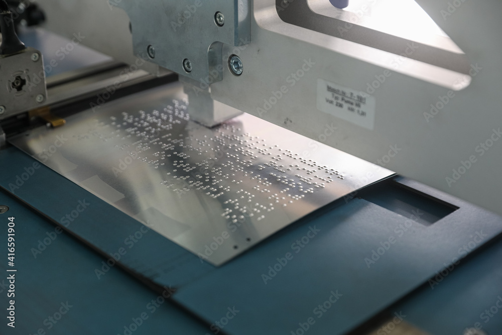 Poster creating braille books for the blind – Wall Art | UkPosters