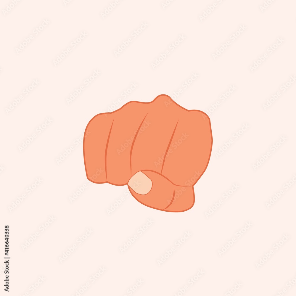 Wrist, throw a fist, Male clenched fist, isolated hand with a fist ...