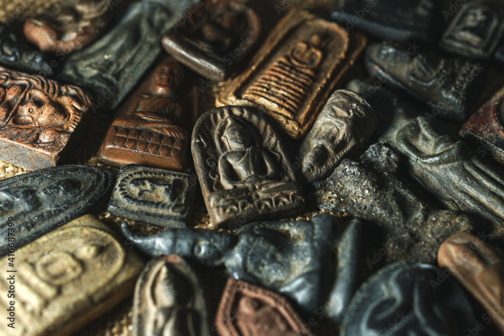 Thai amulets come in a wide variety of styles, Buddhist Sacred,Buddha ...