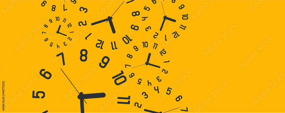 background with time Stock Vector | Adobe Stock