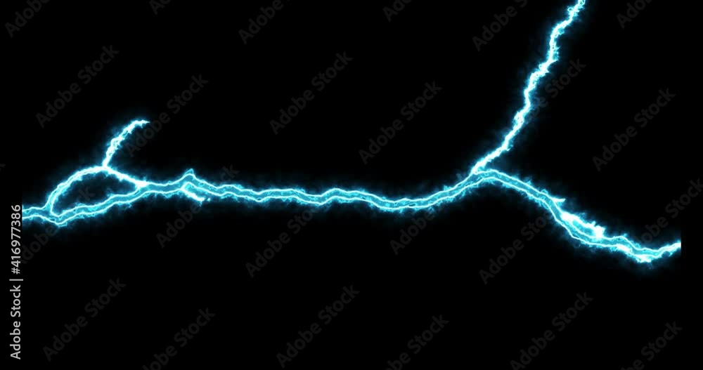 Dynamic Electric Arcs Action Fx Loop animation of a comic manga dynamic ...