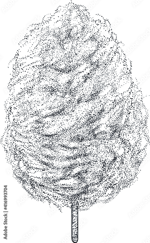 How To Draw Cotton Candy
