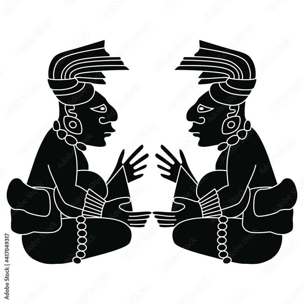 Mayan Man Design