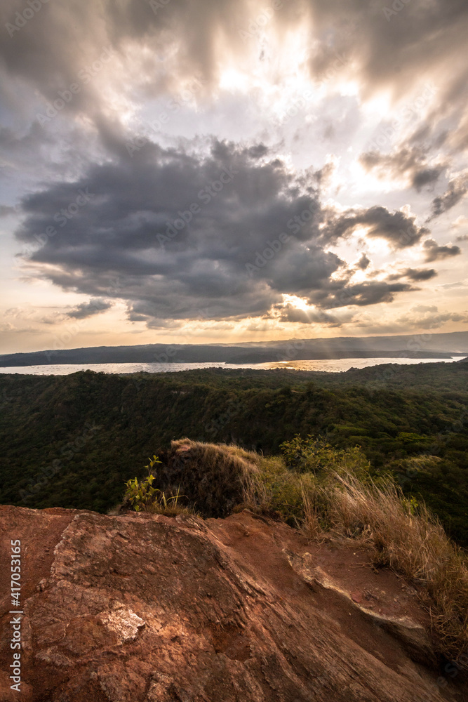 dramatic photos of the worlds smallest volcano. The Taal volcano in the ...