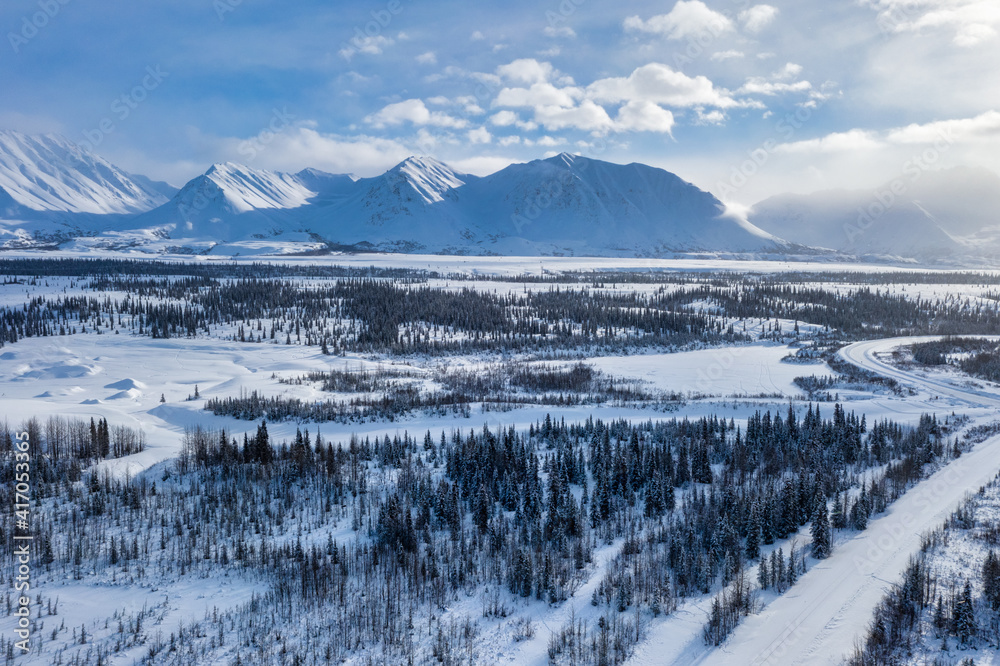 Alaska Aerial Stock Photo | Adobe Stock