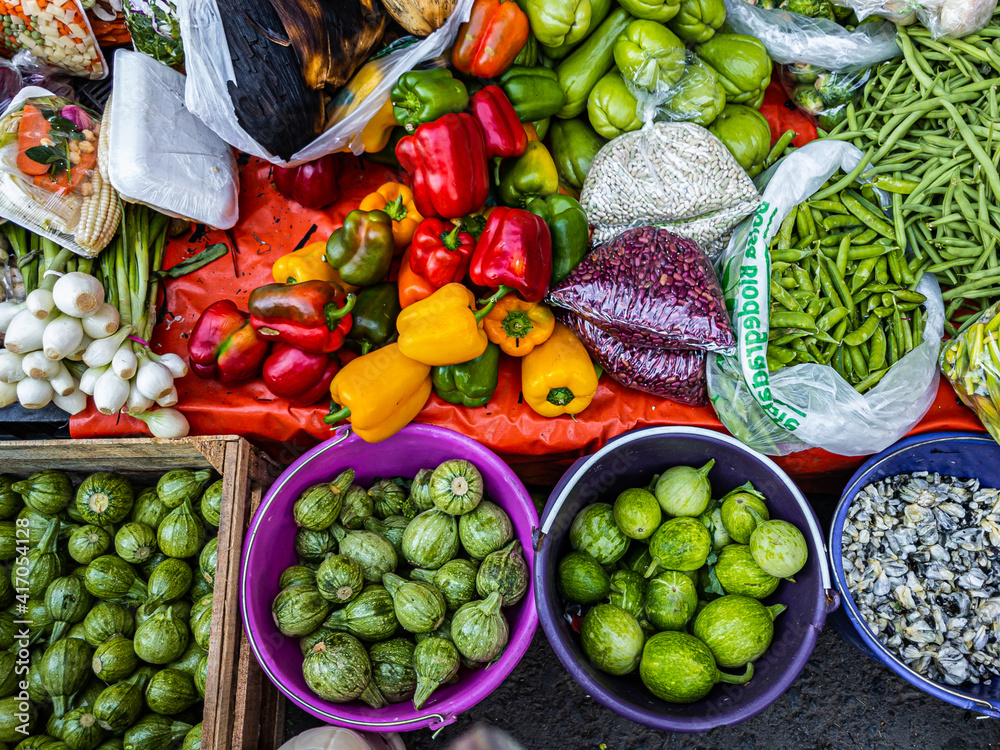 Cosechas típicas de México Stock Photo | Adobe Stock