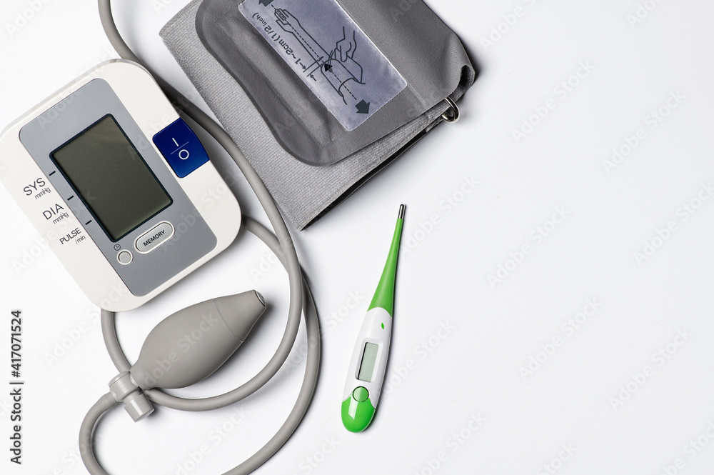 Tonometer device for measuring blood arterial, intraocular pressure ...