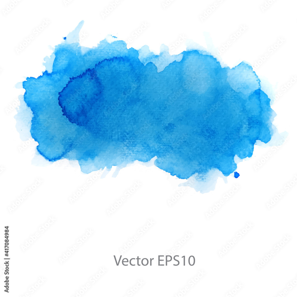 abstract watercolor hand drawn watercolor background Stock Vector ...