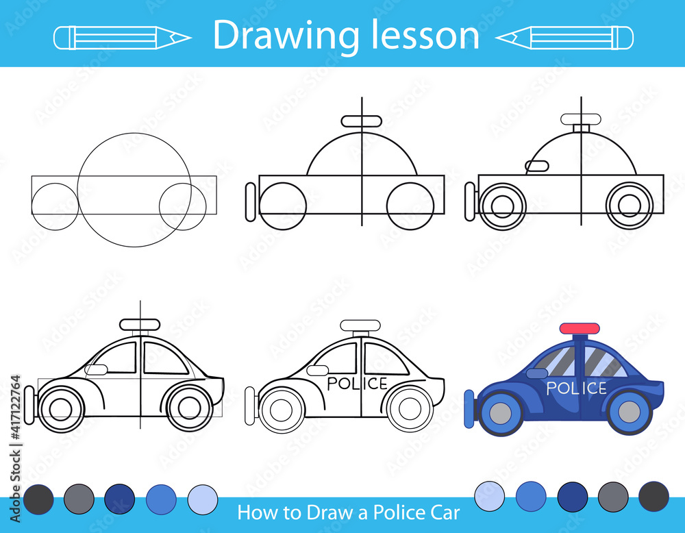 How To Draw A Car Step By Step For Beginners