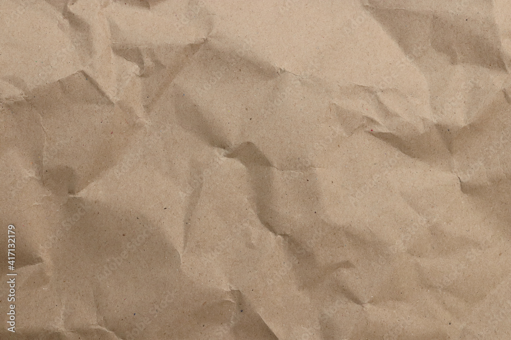 Battered cardboard filling background. Crumpled paper texture. Stock ...