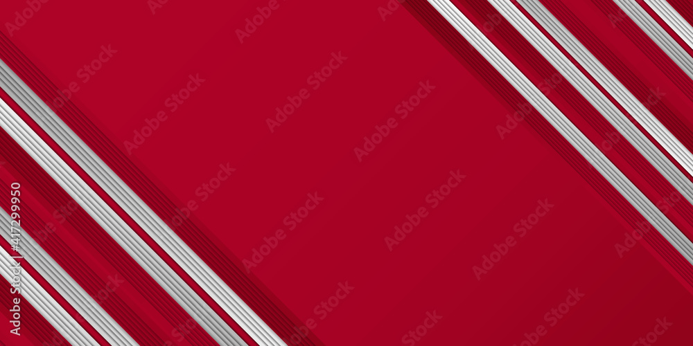 Modern red and white abstract background. Red abstract backgrund vector ...