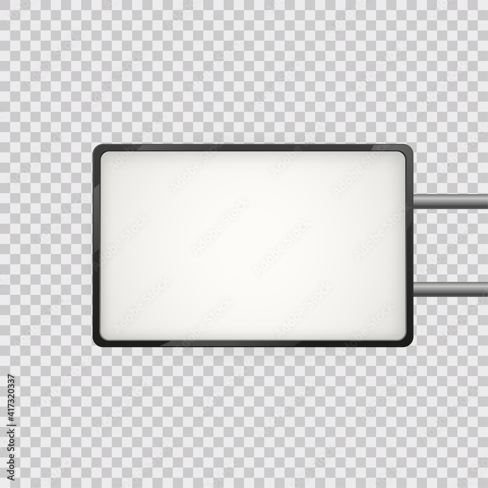 Light box, great design for any purposes. Office interior. Interior ...