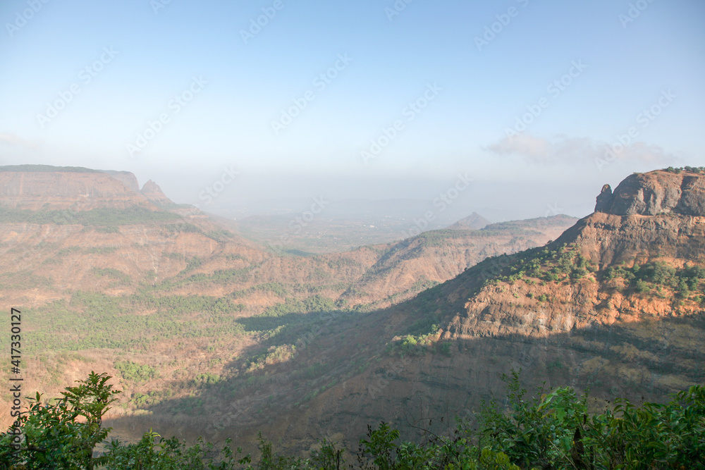 Matheran, one of the smallest hill stations in India in the Indian ...
