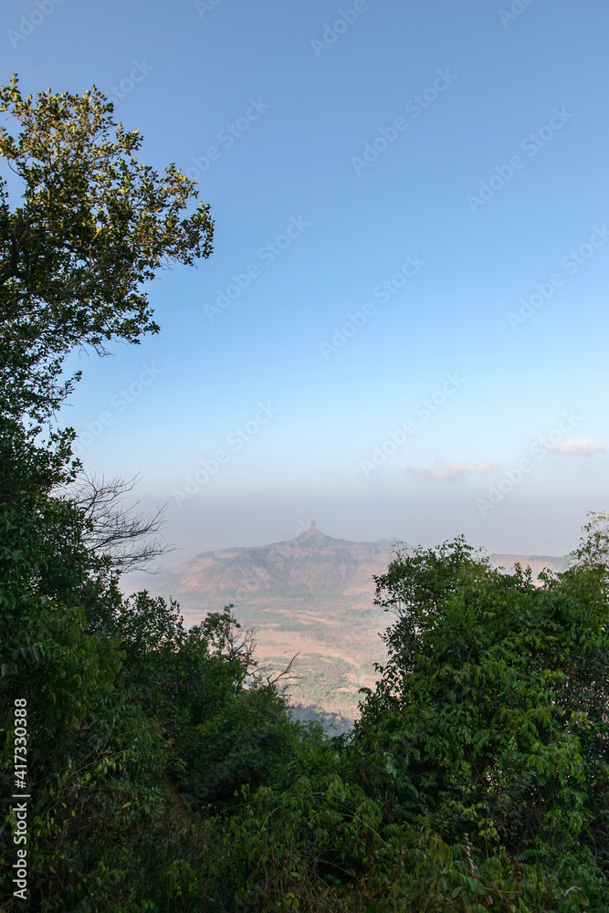 Matheran, one of the smallest hill stations in India in the Indian ...