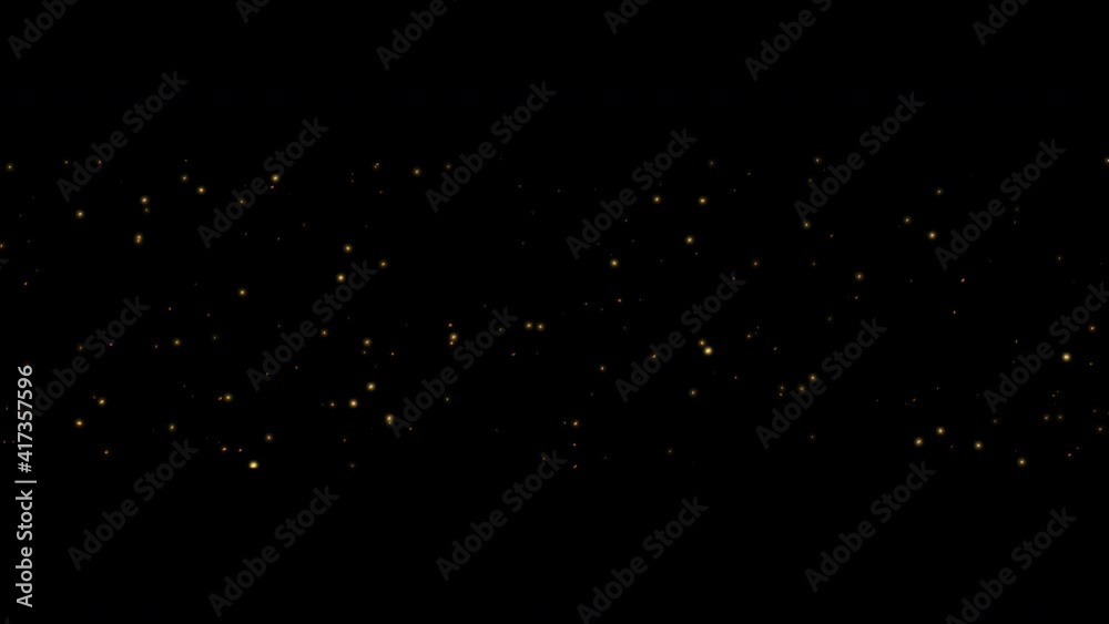 Golden Light Particles Overlay 8k Background Stock Video | Adobe Stock