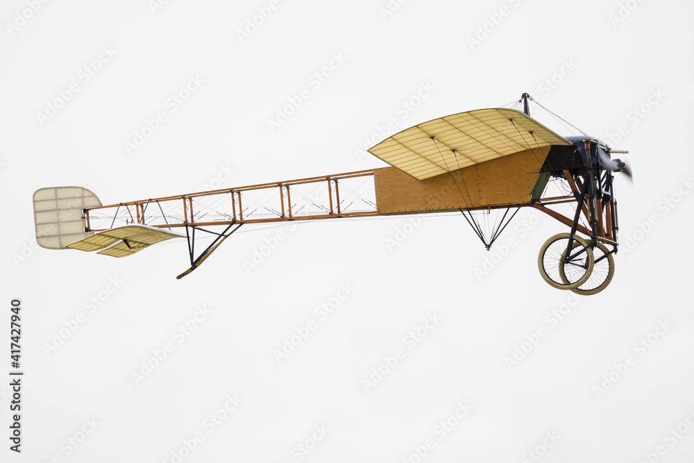 Poster The fuselage of this early flying machine consisted of a ...