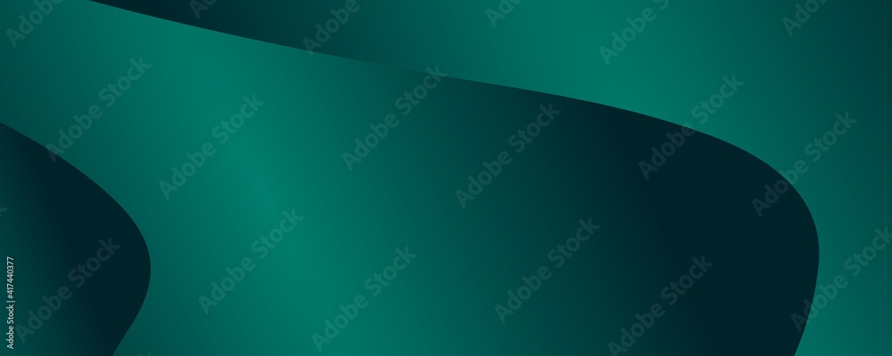 Dark Green Banner