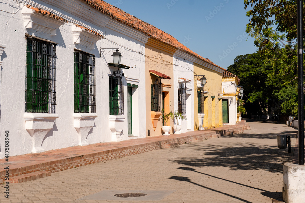 Zona turistica de Mompox, arquitectura colonial del municipio de la ...
