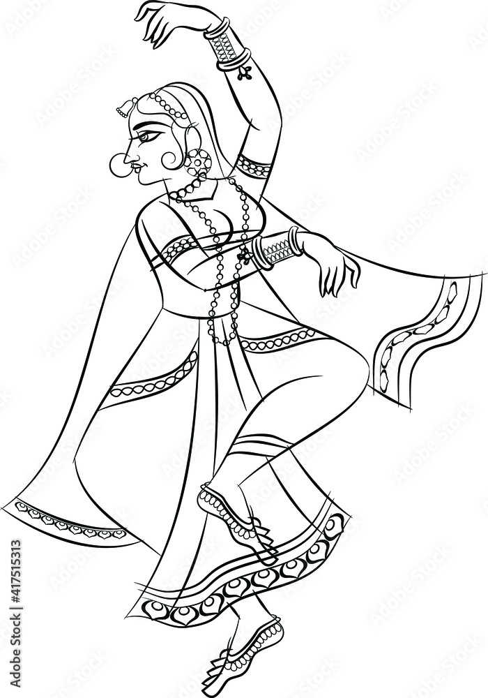 Lord's Gopika, Sevika, or lady servants in Indian mythology. who serves ...