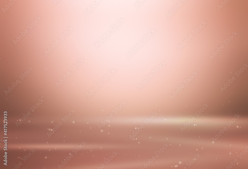 rose gold gradient abstract background with soft glowing backdrop ...
