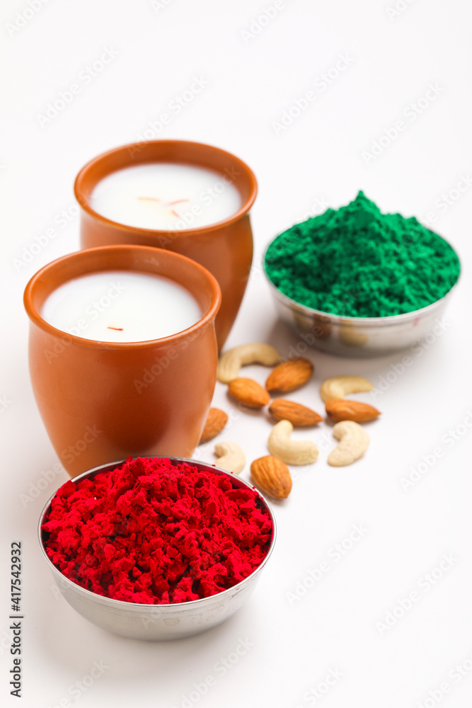Traditional Indian beverage, Holi festival food, Thandai Sardai milk ...