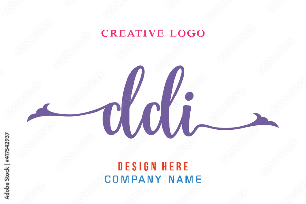 DDI lettering logo is simple, easy to understand and authoritative ...