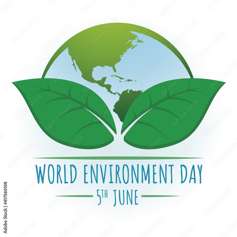 World environment day 5th june. Vector banner Stock Vector | Adobe Stock