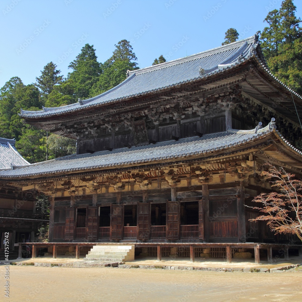 Himeji, Japan. Mount Shosha Engyoji Temple. Stock Photo | Adobe Stock