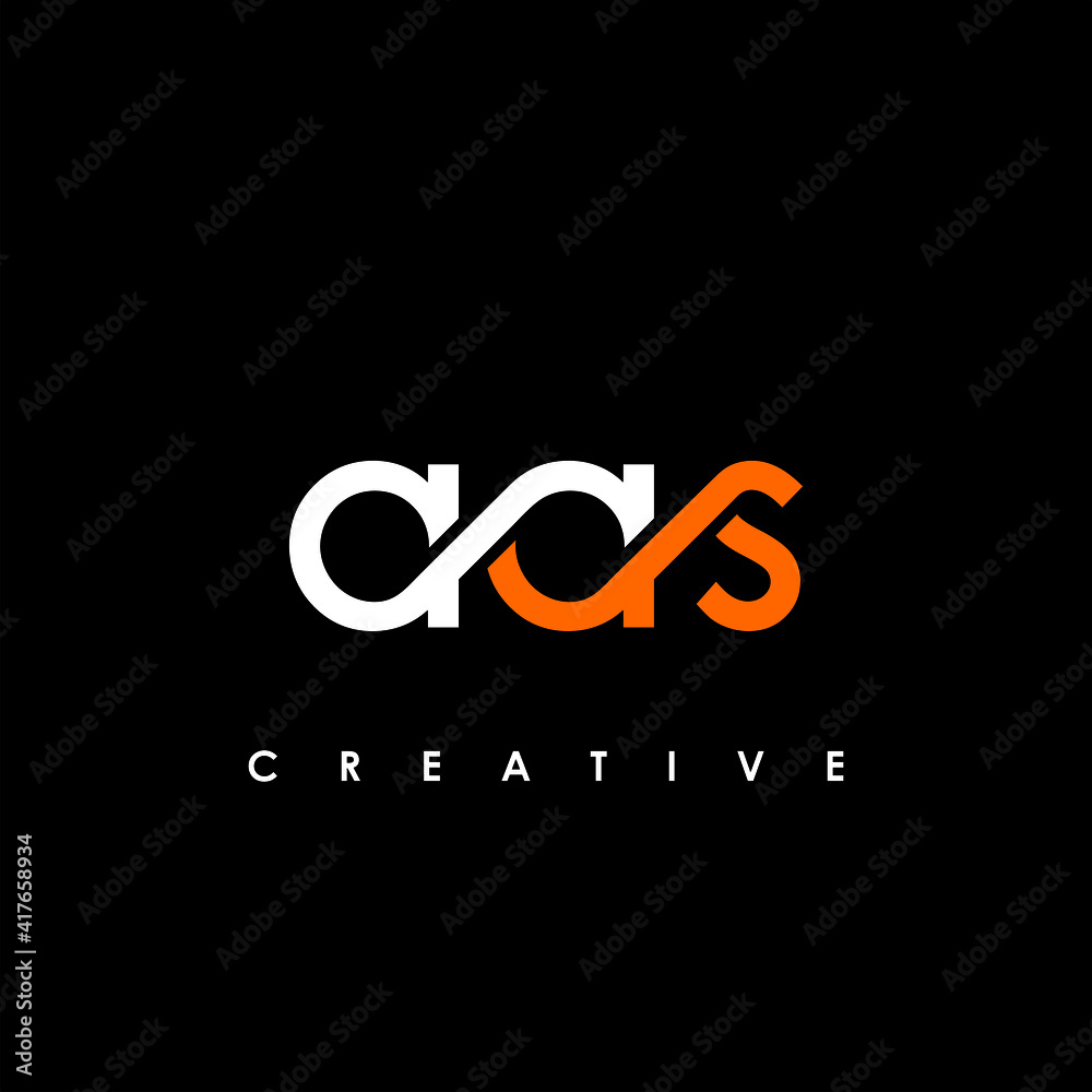 AAS Letter Initial Logo Design Template Vector Illustration Stock ...