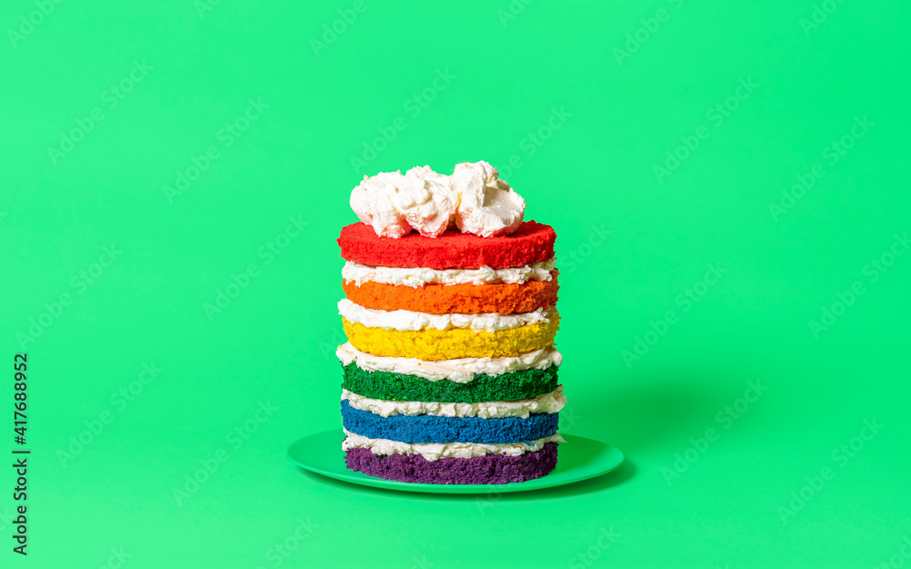 Rainbow Cake Wallpaper
