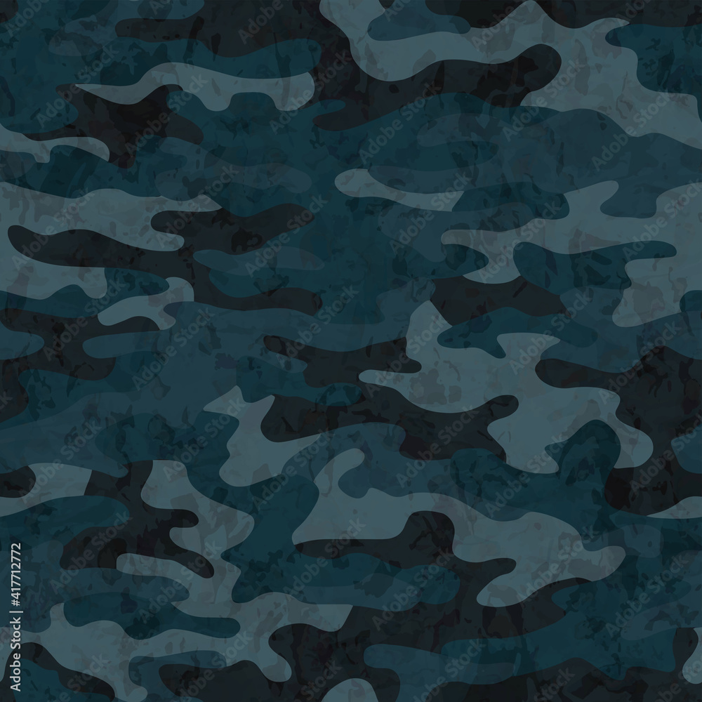 Full seamless camouflage texture skin pattern vector for military ...