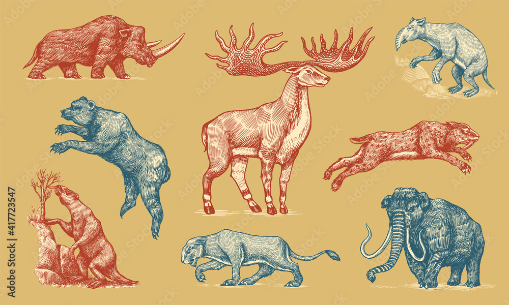 Saber Toothed Deer