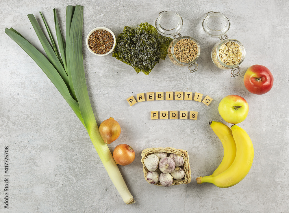 Prebiotic foods are types of dietary fiber that feed the friendly ...