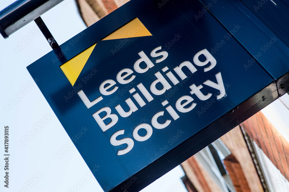 Leeds Building Society Signboard Stock Photo | Adobe Stock