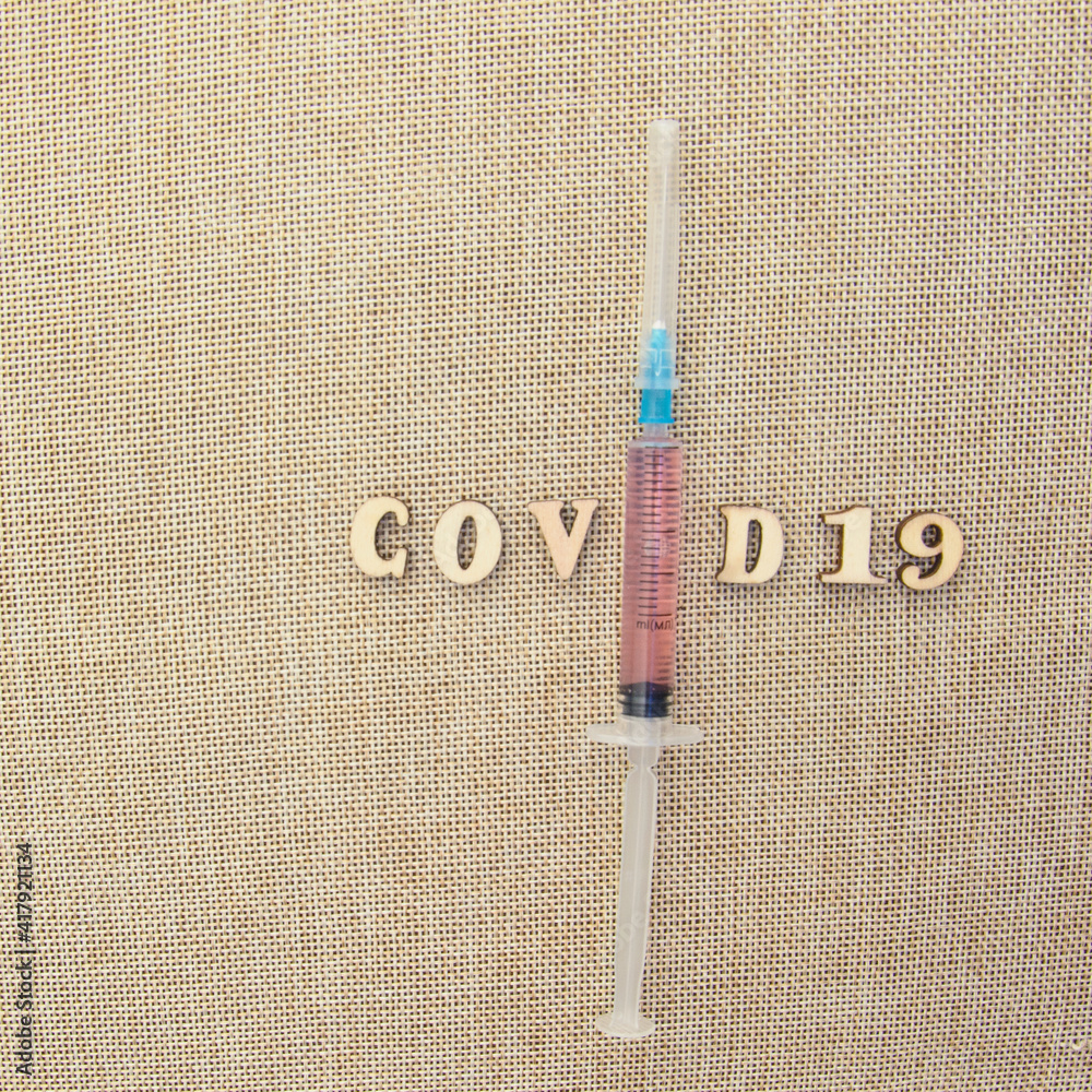 Medicine, vaccine, covid 19, epidemic, vaccine in syringes, syringes ...