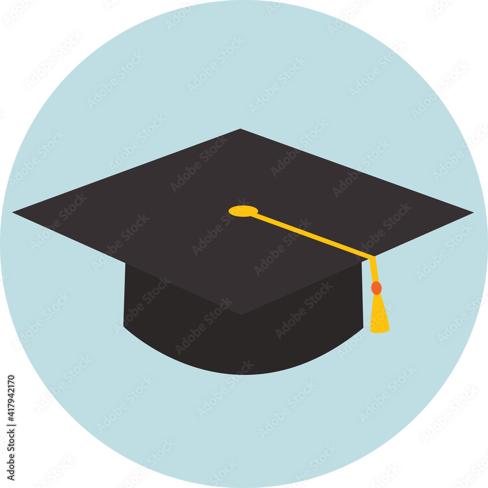 TOGA HAT VECTOR ILLUSTRATION ICON Stock Vector | Adobe Stock