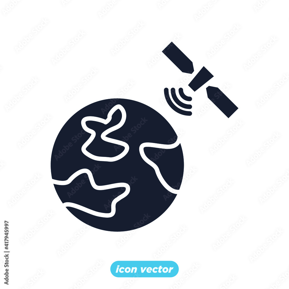satelite icon. Navigation. location. GPS elements pack symbol template ...