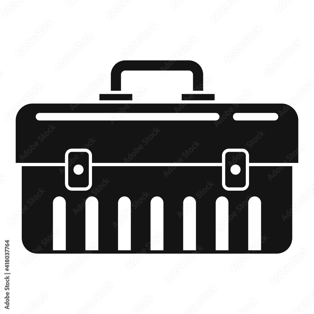 Car service tool box icon. Simple illustration of car service tool box ... Car service tool box icon. Simple illustration of car service tool box ...