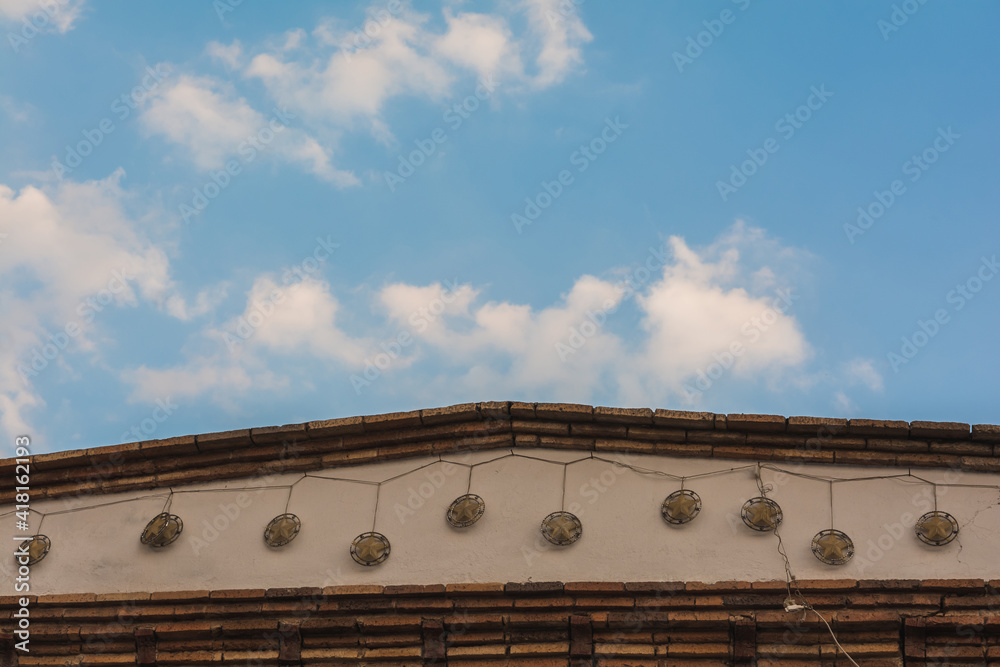 Details of the houses of the traditional municipalities of Mexico, in ...