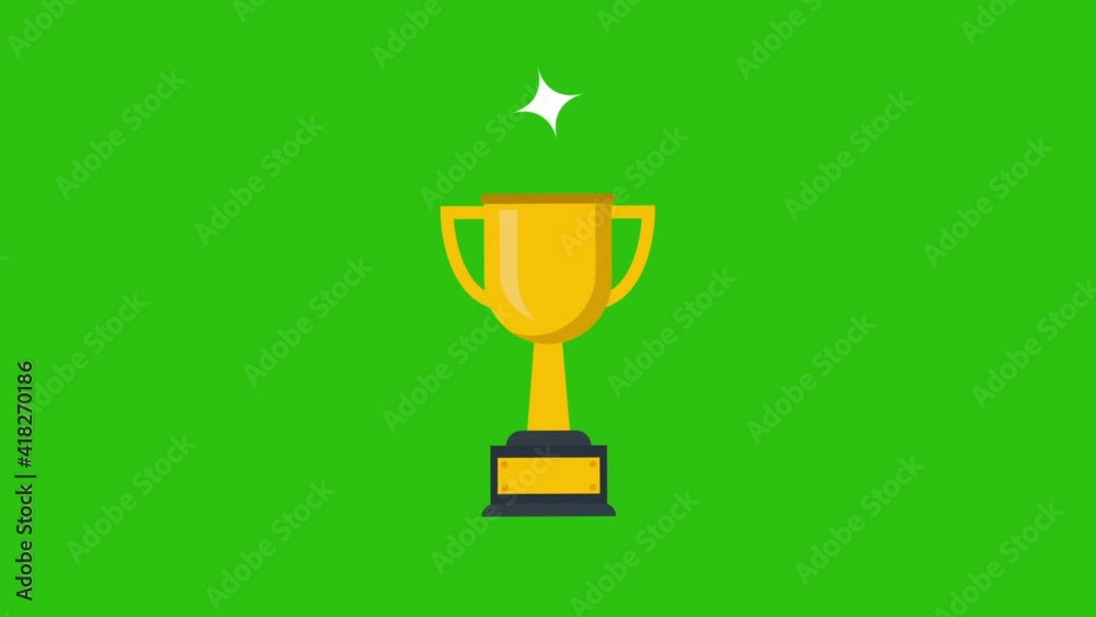 Winner Golden Cup animation.Winner Cartoon 4K animation on Green screen ... Winner Golden Cup animation.Winner Cartoon 4K animation on Green screen ...