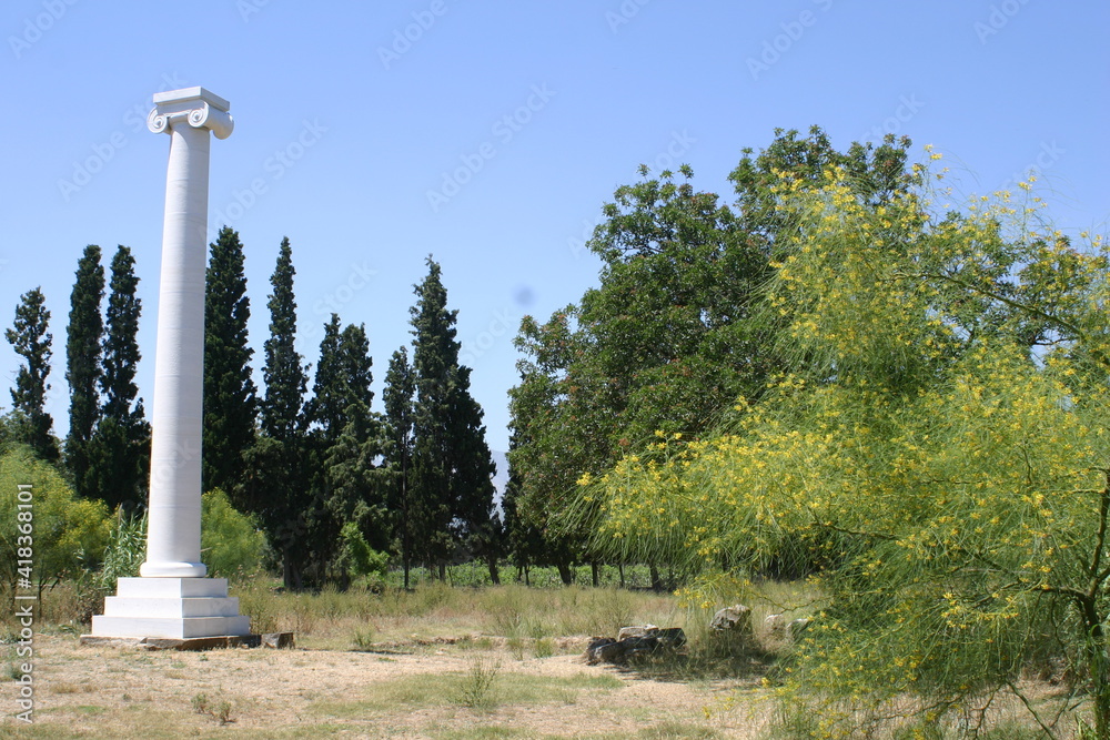 The Trophy of Marathon Marathon Greece Erected After the Greeks ...