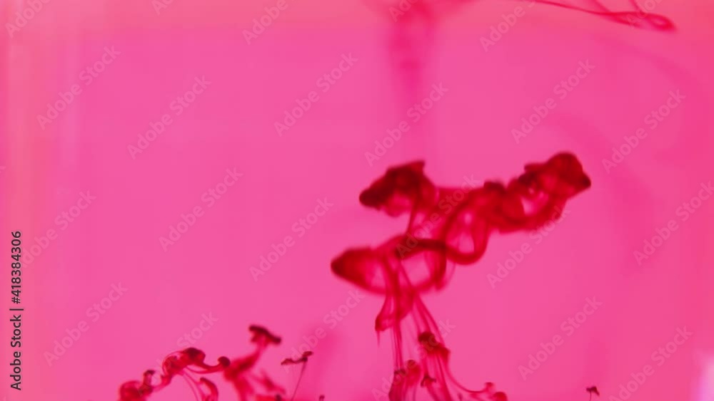 Abstract red texture, Blood in water, liquid painting, is an amazing ...
