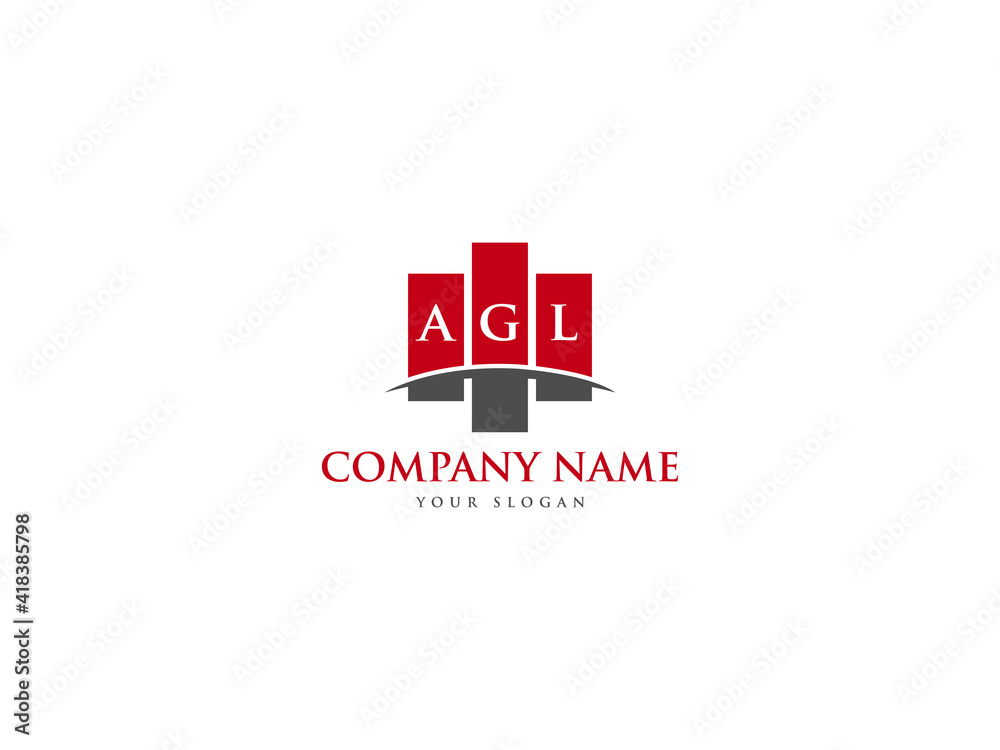 AGL Logo Letter Design For Business Stock Vector | Adobe Stock