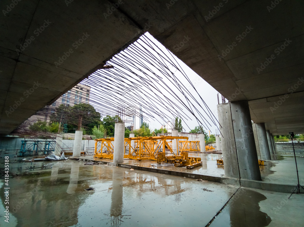 Design of reinforcement cage of reinforcement for concrete frame house ...