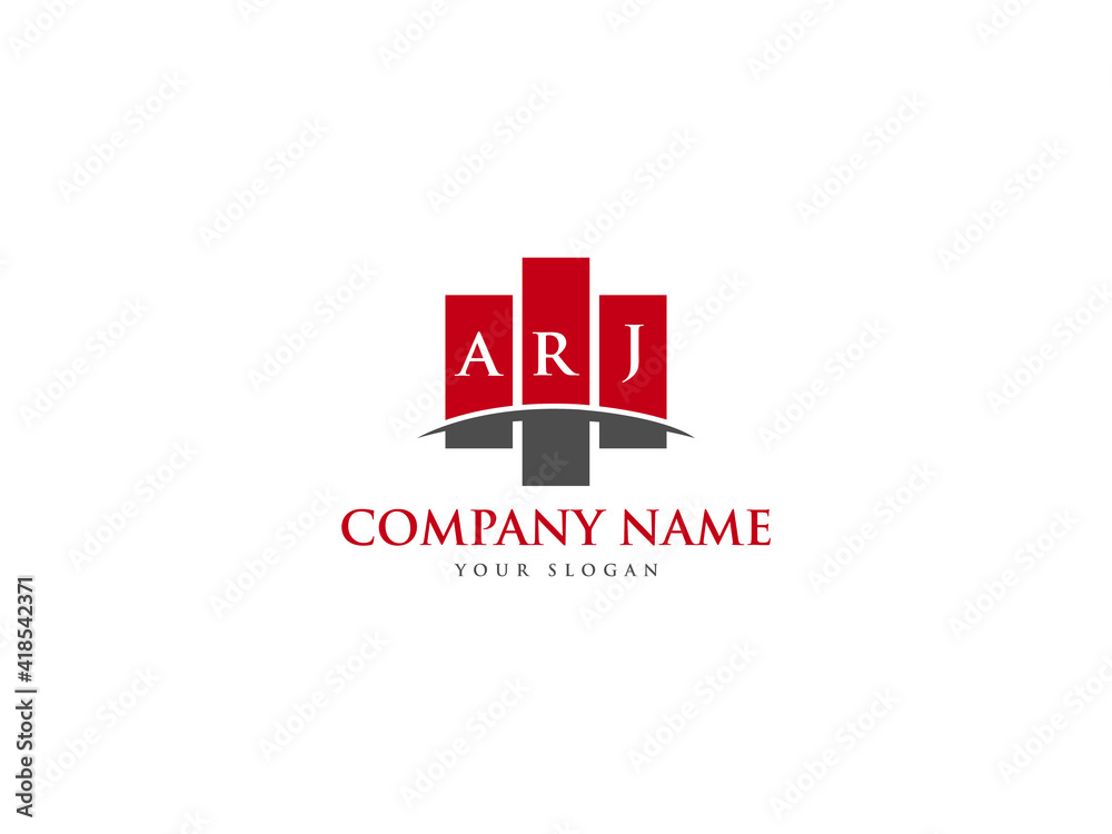 ARJ Logo Letter Design For Business Stock Vector | Adobe Stock